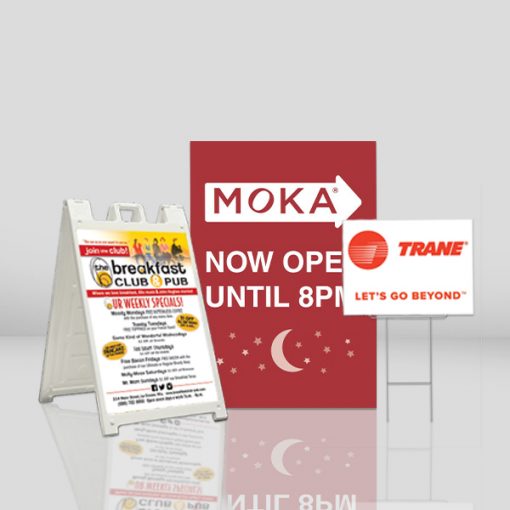 Meeting and Event Signage